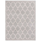 Lark Manor Ammundsen Geometric Gray/Light Gray Area Rug & Reviews | Wayfair
